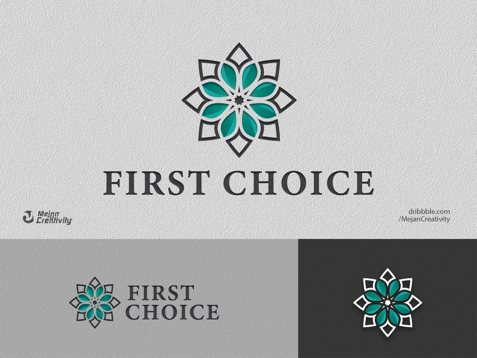 First Choice Logo by MejanCreativity on Dribbble