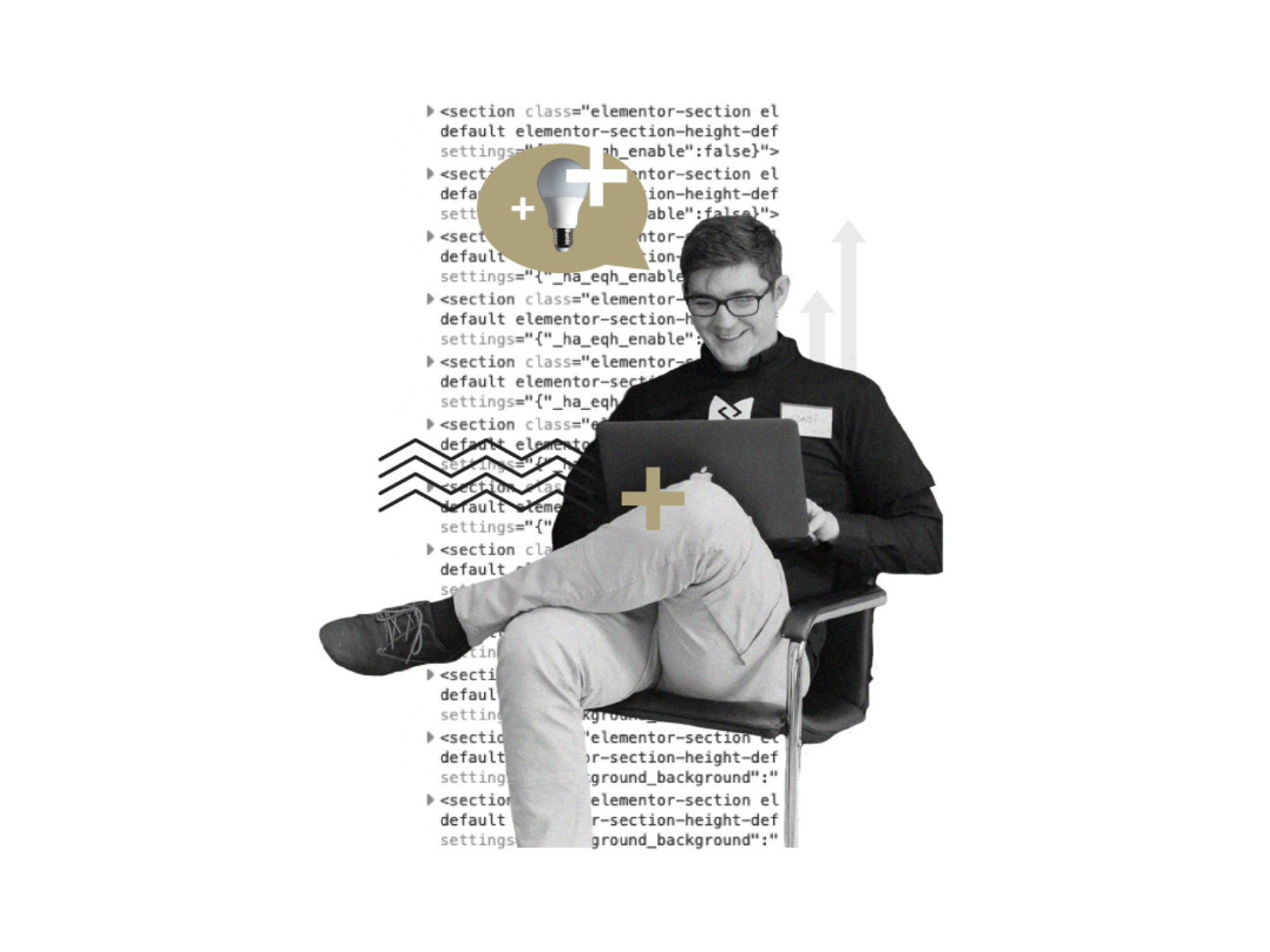 Digital collage - coding by Alona Klimchenko on Dribbble