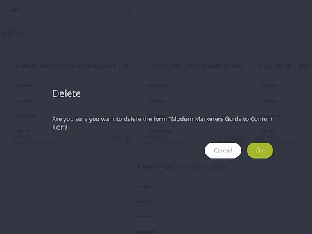 Confirmation Modal designs, themes, templates and downloadable graphic ...