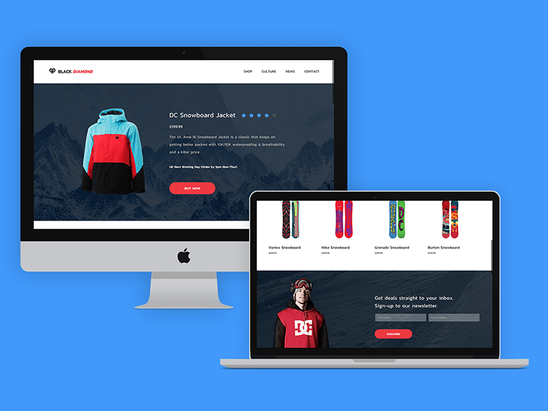 Black Diamond by Joe Sayer on Dribbble