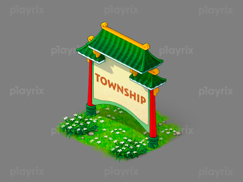 Township icons by Playrix on Dribbble