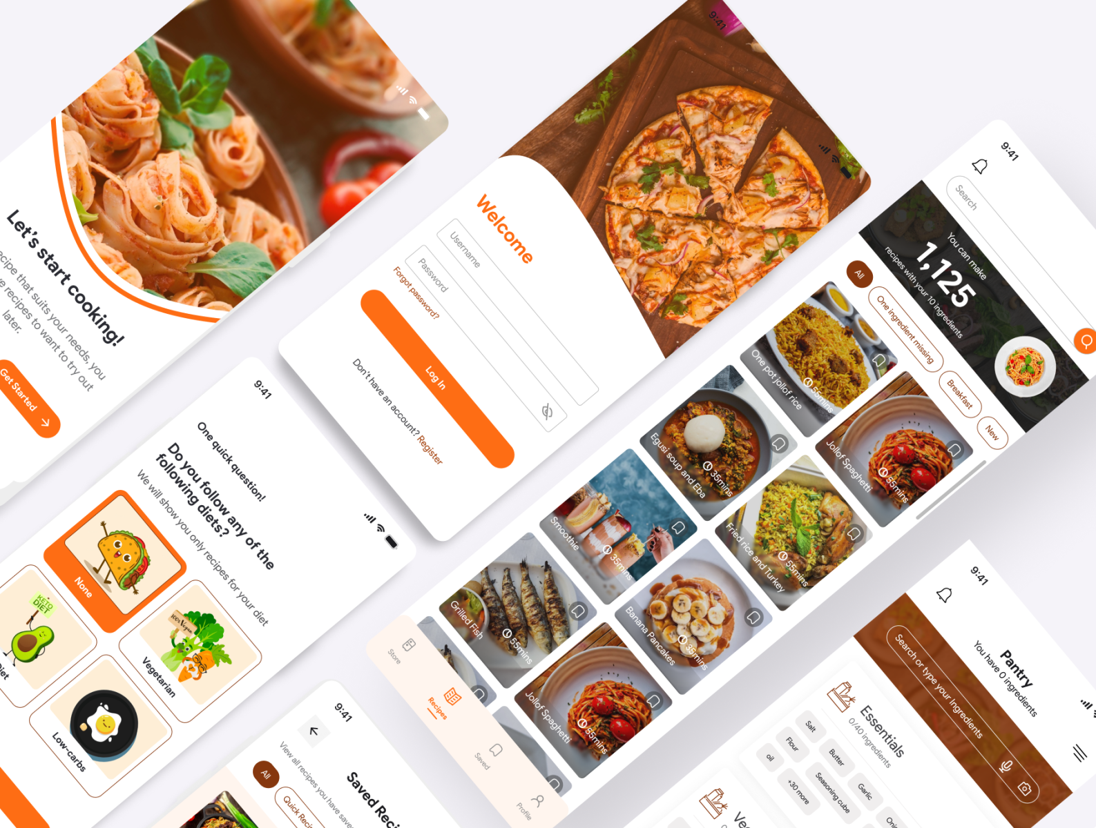 Smart Cook (An Online Recipe App) by Adannah Olujie on Dribbble