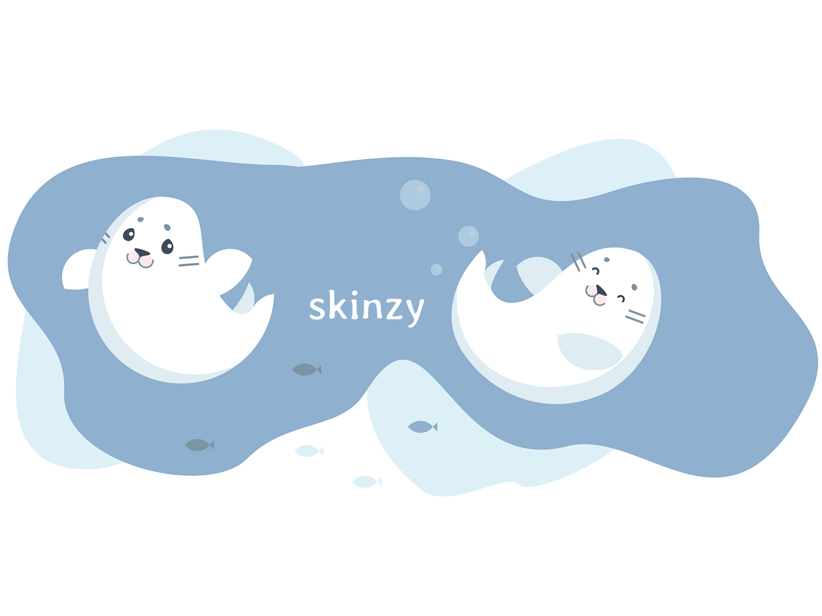 Skinzy. Illustrations by New Teaver on Dribbble