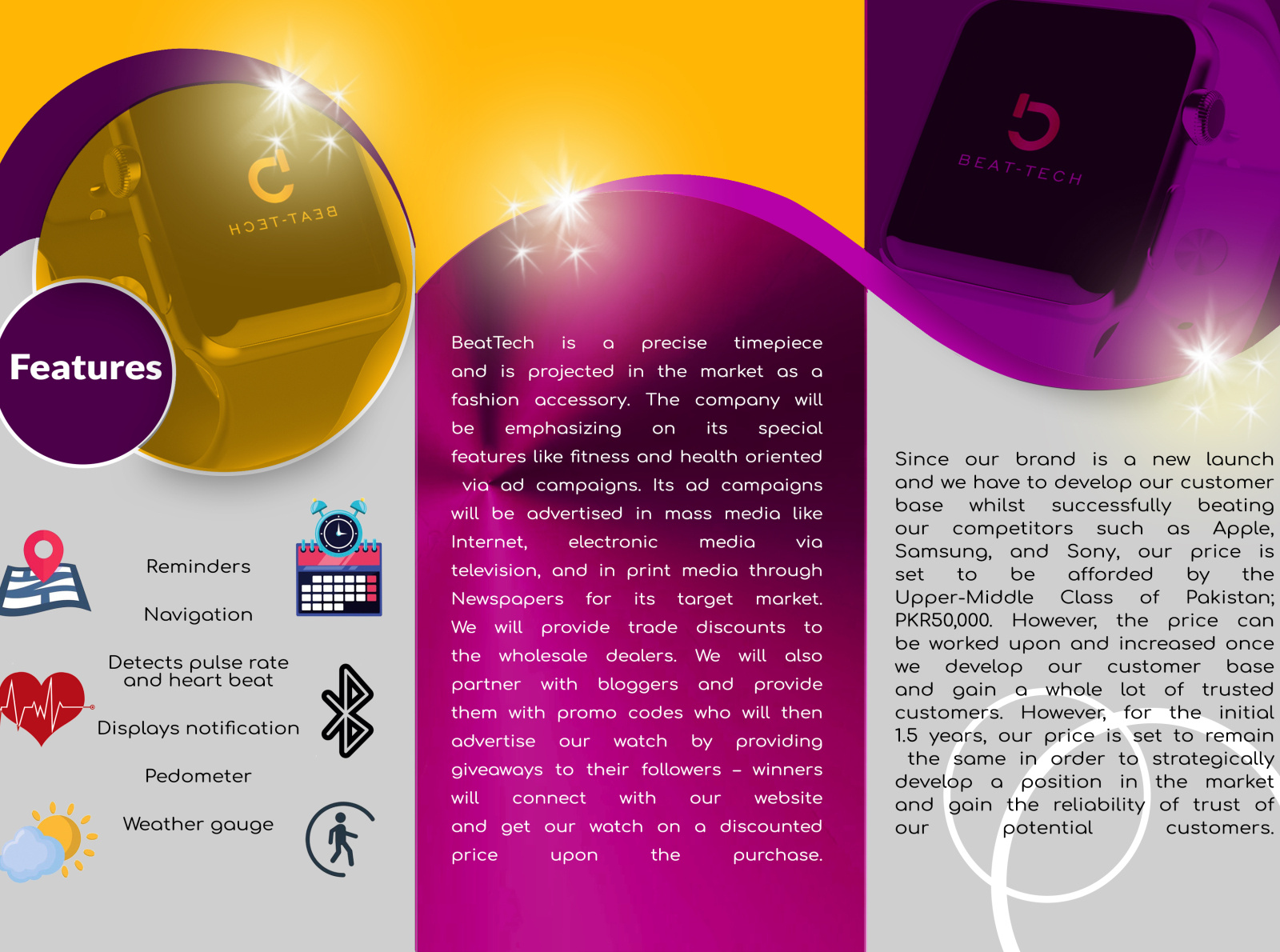 Pamphlet Design by Ariqa Amir on Dribbble