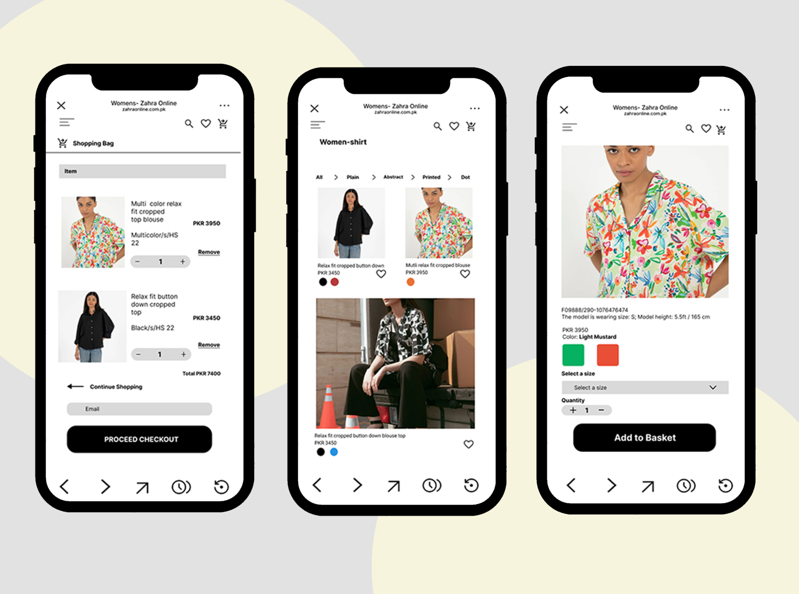 Figma Mobile Application Design by Ariqa Amir on Dribbble