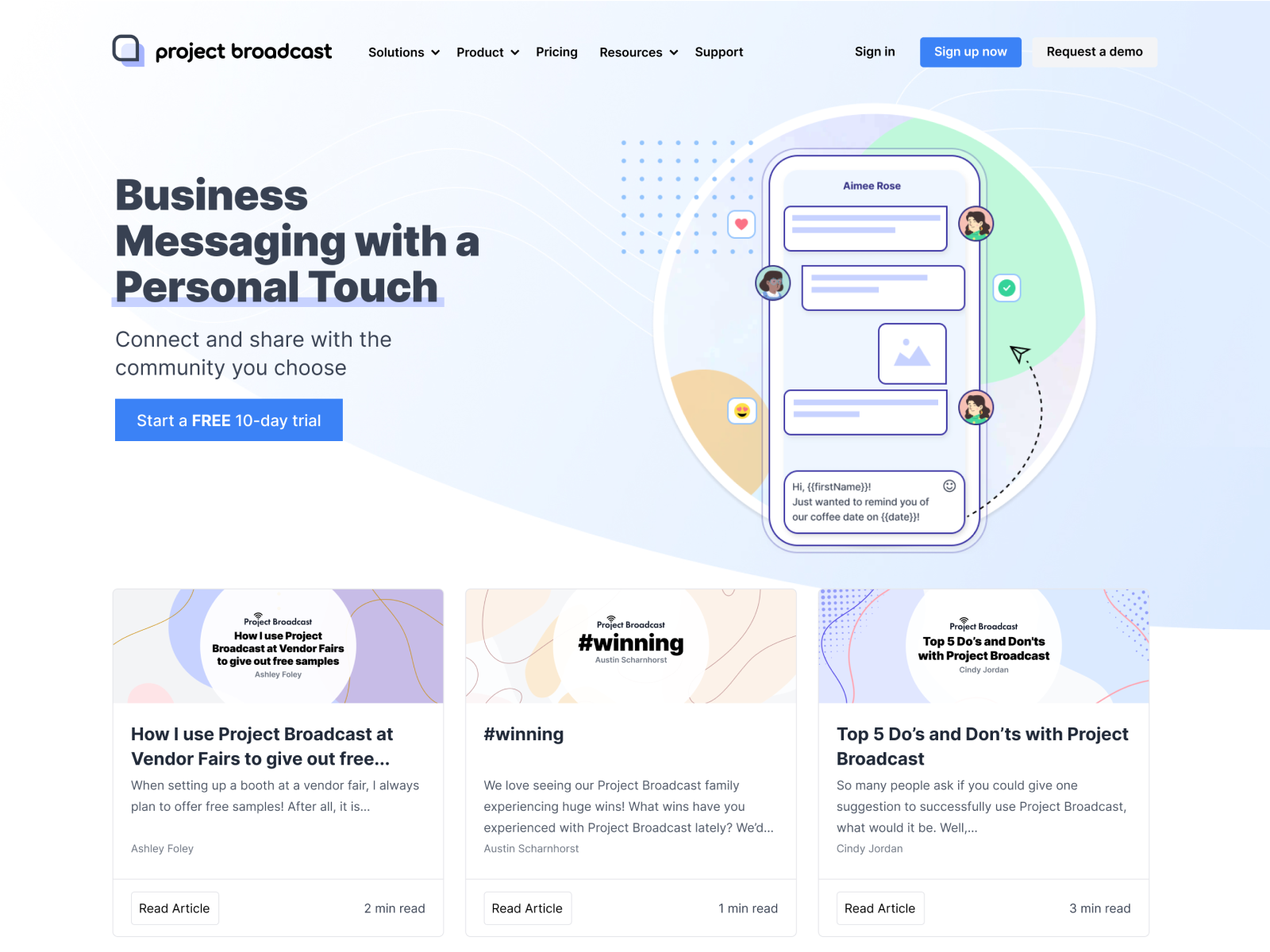 Project Broadcast by Michael Stevens on Dribbble