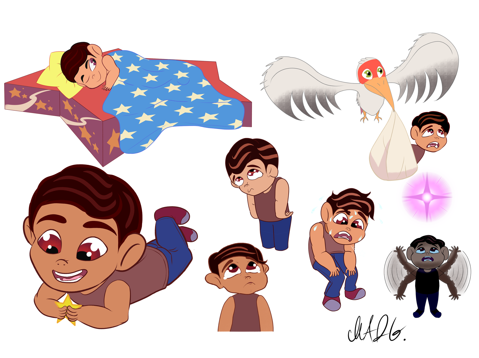 Character Concept - 'Alex' | Sweet Secret Behind Dreams (2020) by ...