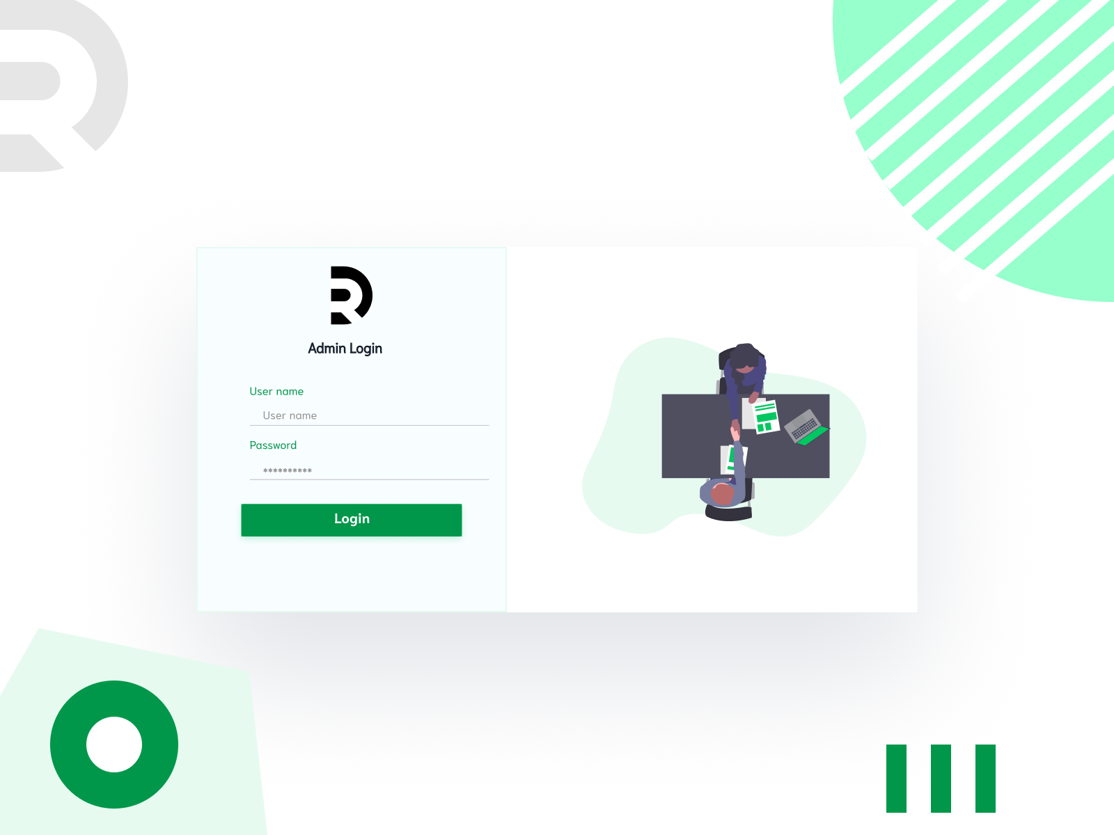 Admin Login by Kumar on Dribbble
