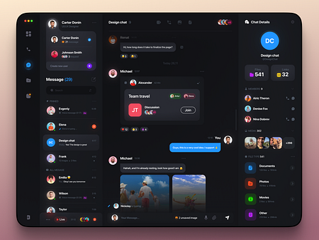 Browse thousands of Chat App images for design inspiration | Dribbble