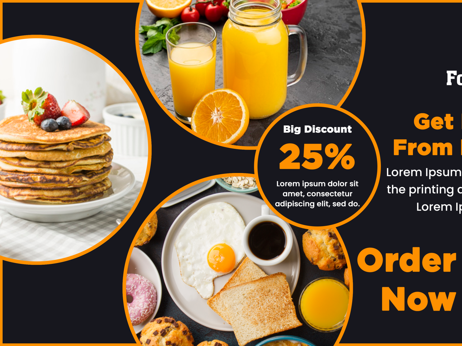 FOOD BANNER design by Sixteenvisual on Dribbble