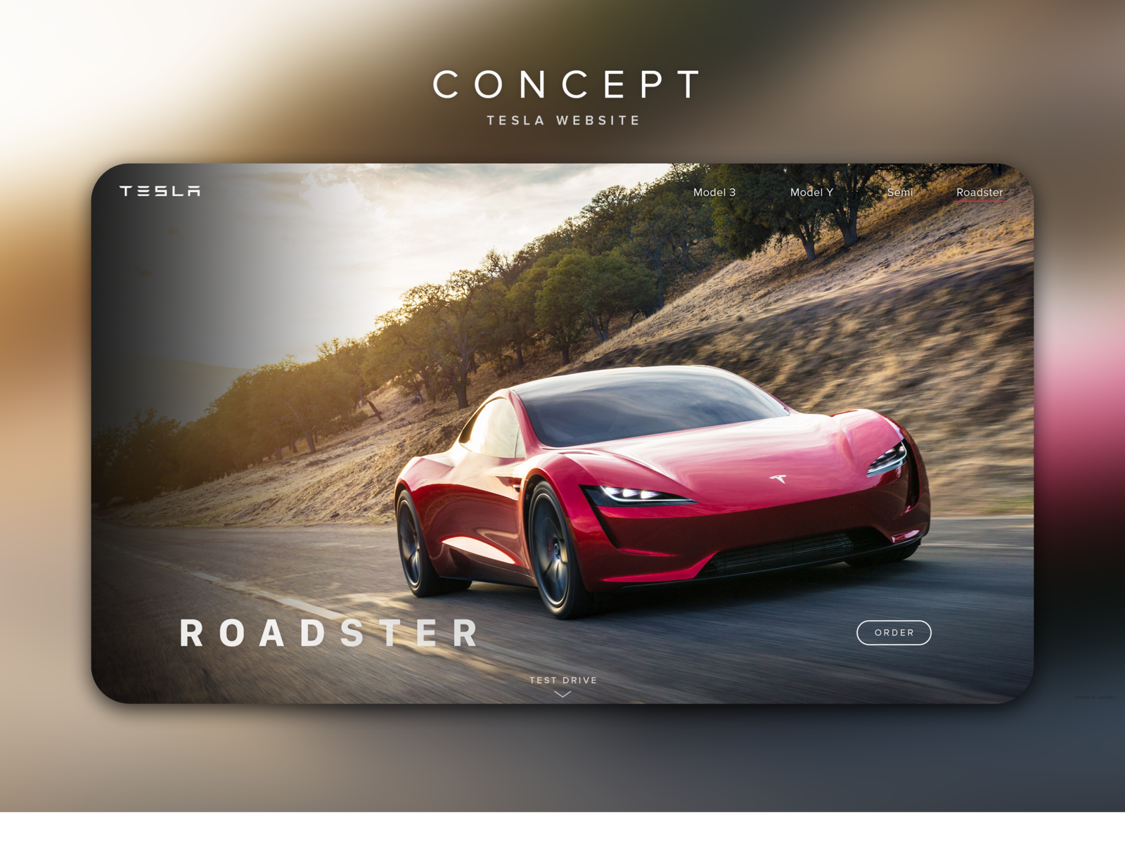 Tesla by Usama on Dribbble