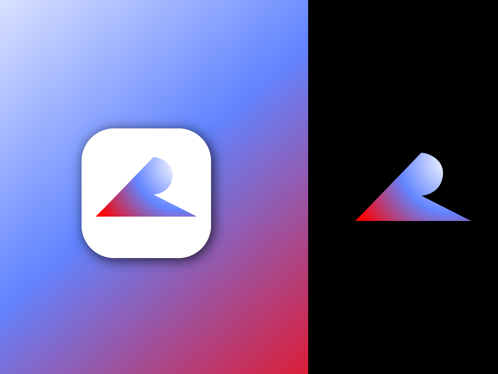 R Monogram Logo by Temal Design on Dribbble