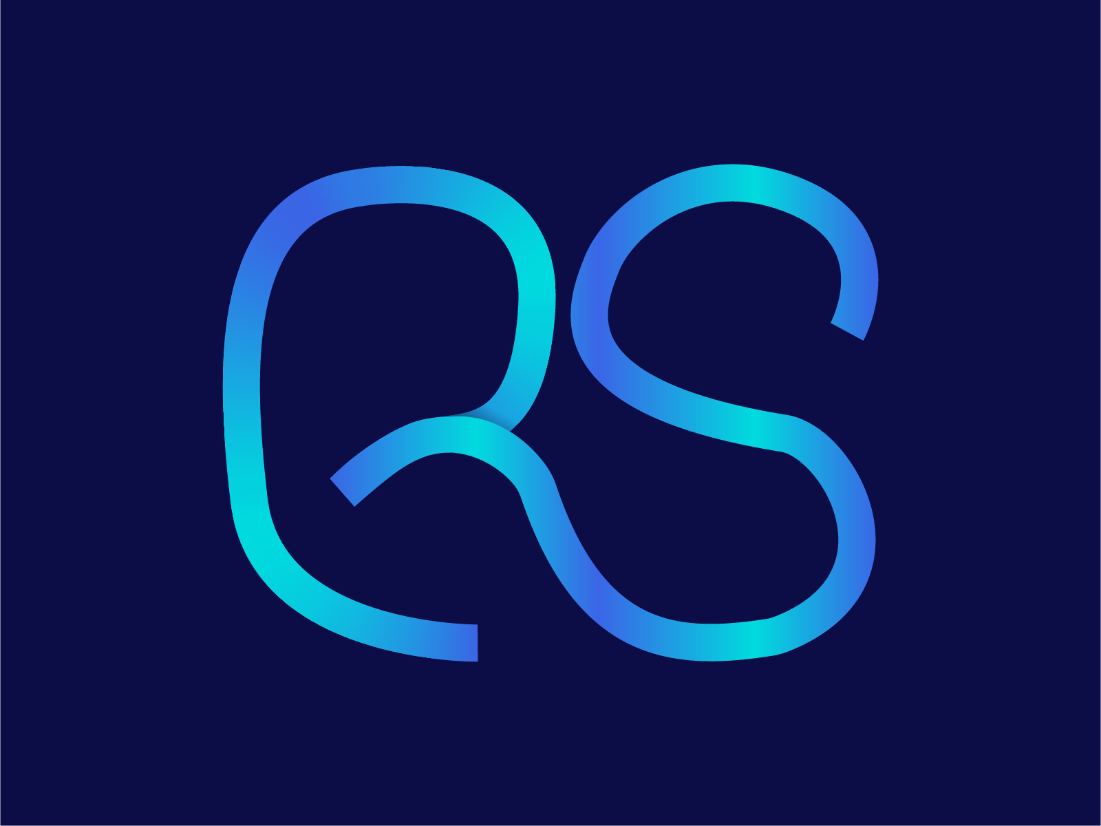 RS Monogram Logo by Temal Design on Dribbble