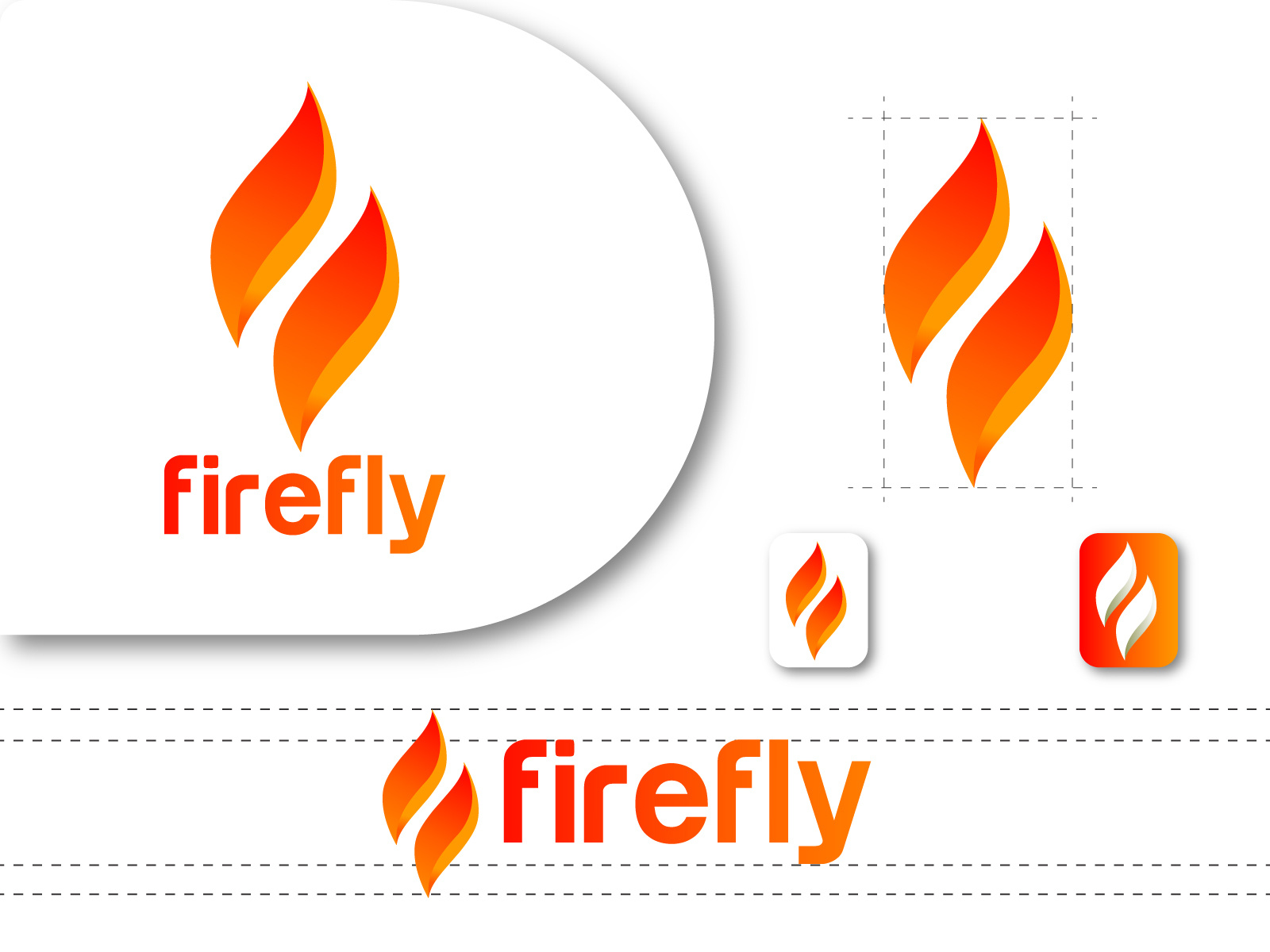FIREFLY LOGO by Shuva deb nath on Dribbble