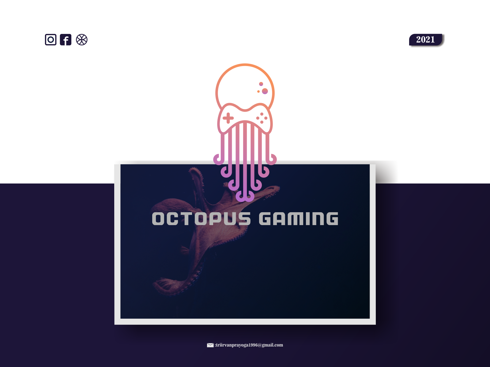 OCTOPUS LOGO GAMING by prayu_azzahra on Dribbble