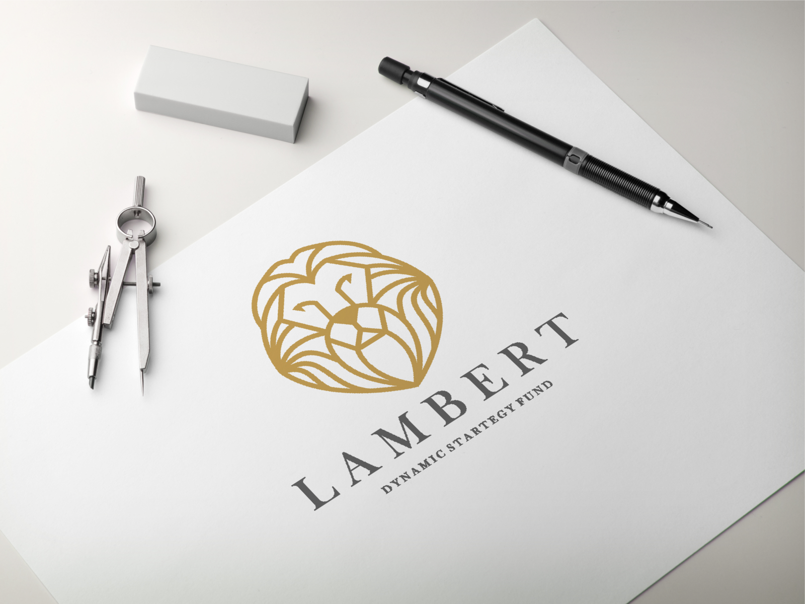 Lion " LAMBERT " logo design by prayu_azzahra on Dribbble