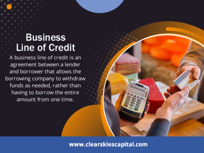 Business Line of Credit by Clear Skies Capital on Dribbble