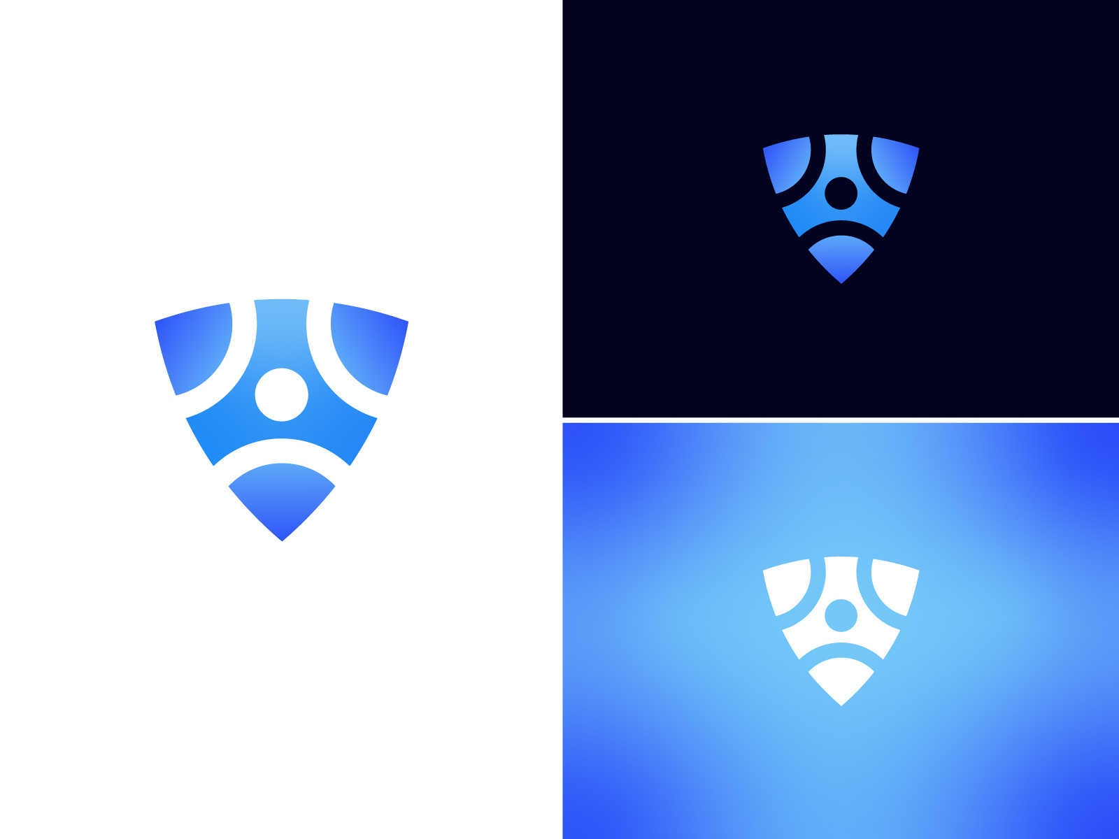 Shield logo by Aleksandar on Dribbble