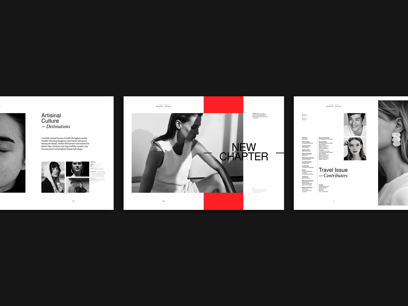 Magazine II by Temply on Dribbble