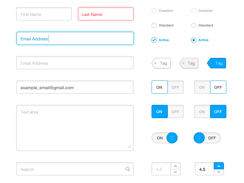 Complete UI Kit by Jamie Peak on Dribbble