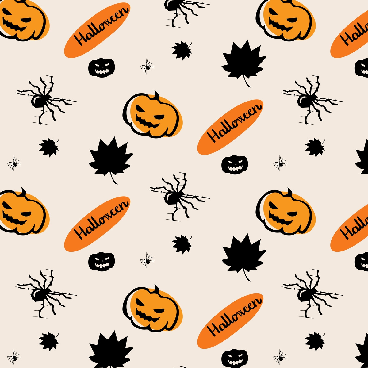 HALLOWEEN pattern by Olena on Dribbble
