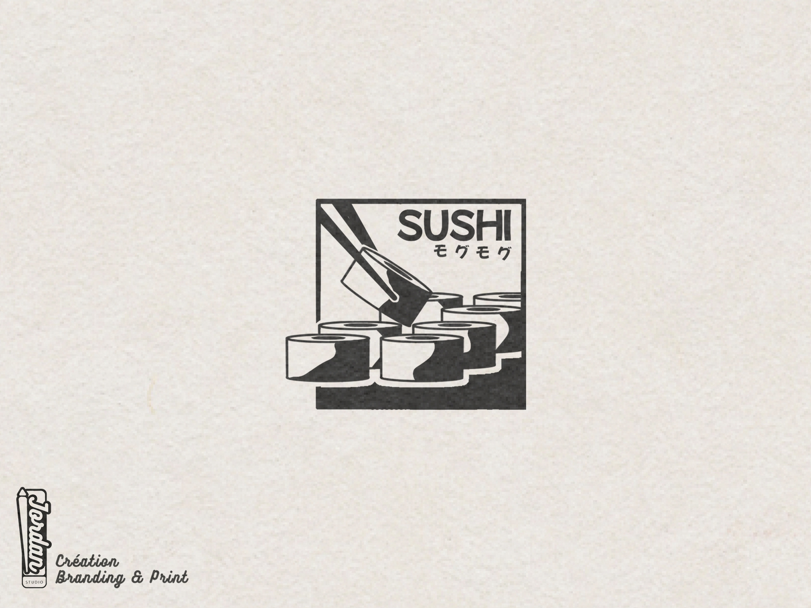 LOGO SUSHI by Studio Jordan on Dribbble