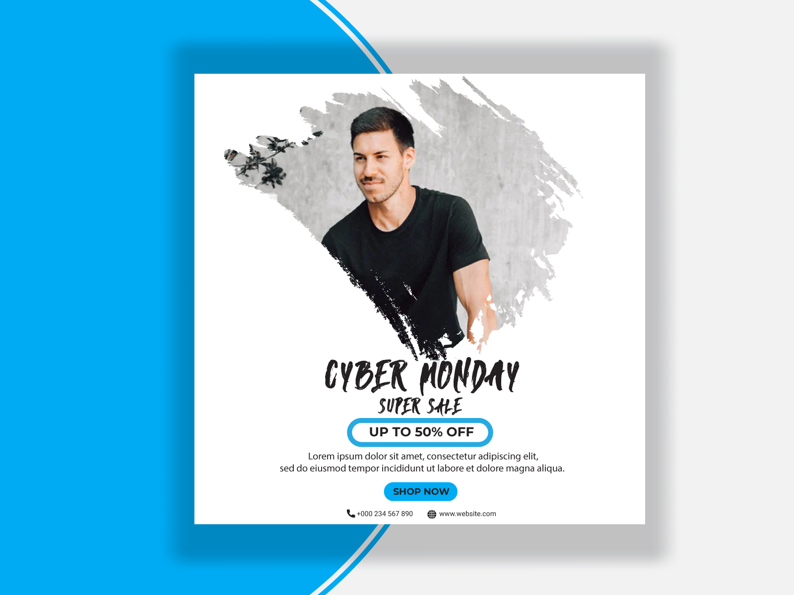 Cyber Monday Sale Social Media Banner Design-1 by Samudra Protim Chanda ...