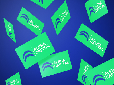 Alpha Capital Branding by Posh Graphics on Dribbble
