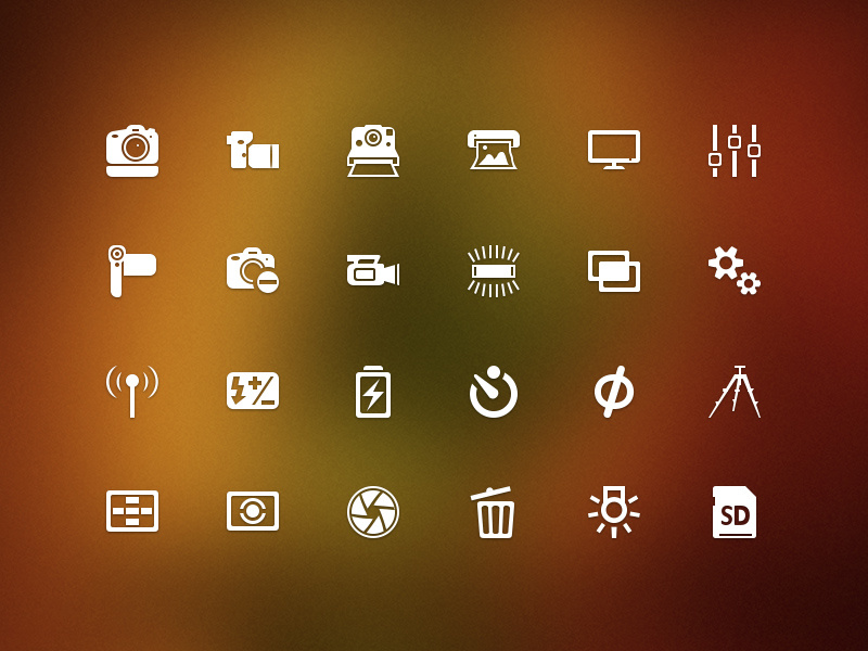 Part Of Digicam Icon Set 2 by Yonko Nikolov on Dribbble