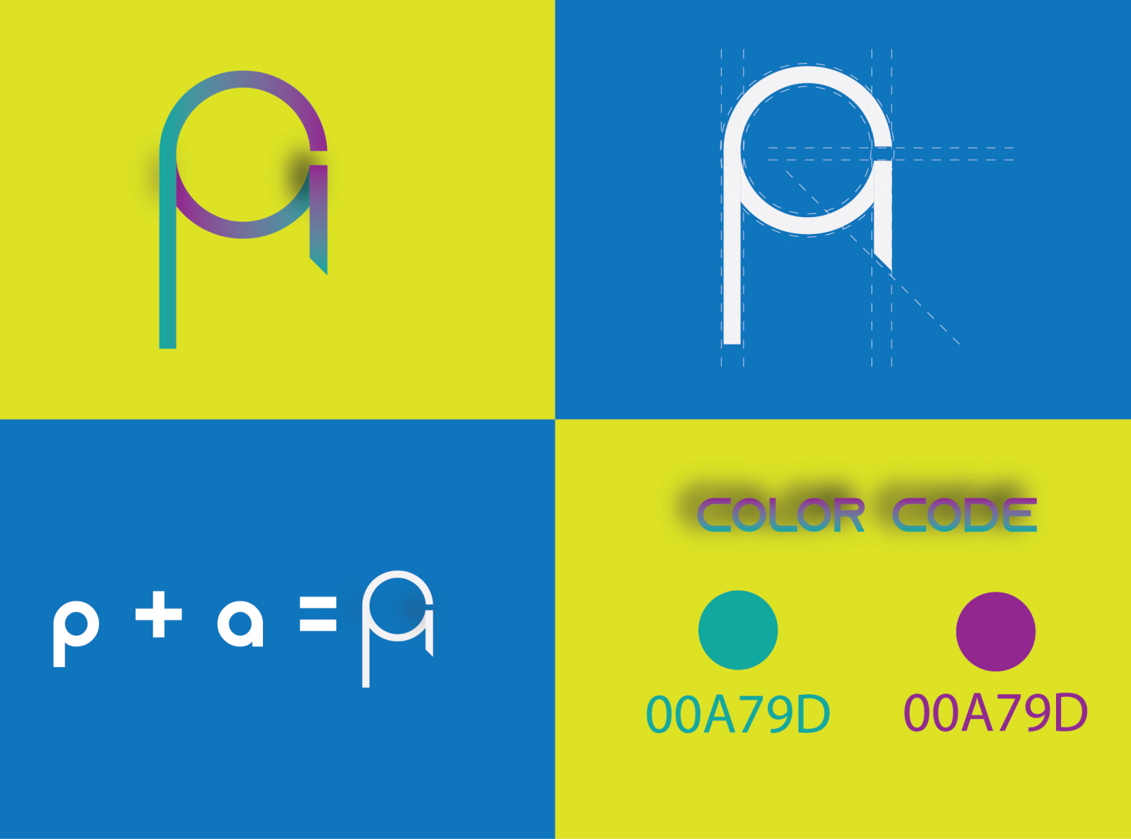 PA Letter Logo by Abdullah Al Mamun on Dribbble