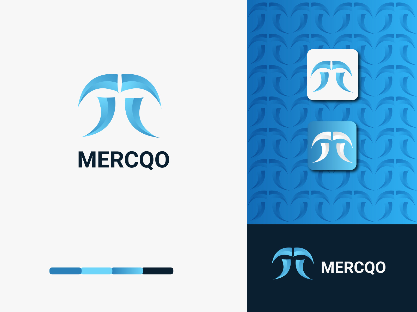 Mercqo Logo Branding by Naveed Reza on Dribbble