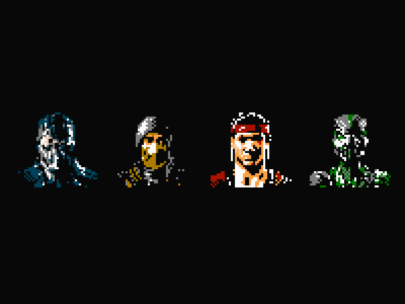 MK X on NES by Aleksander Skakun on Dribbble