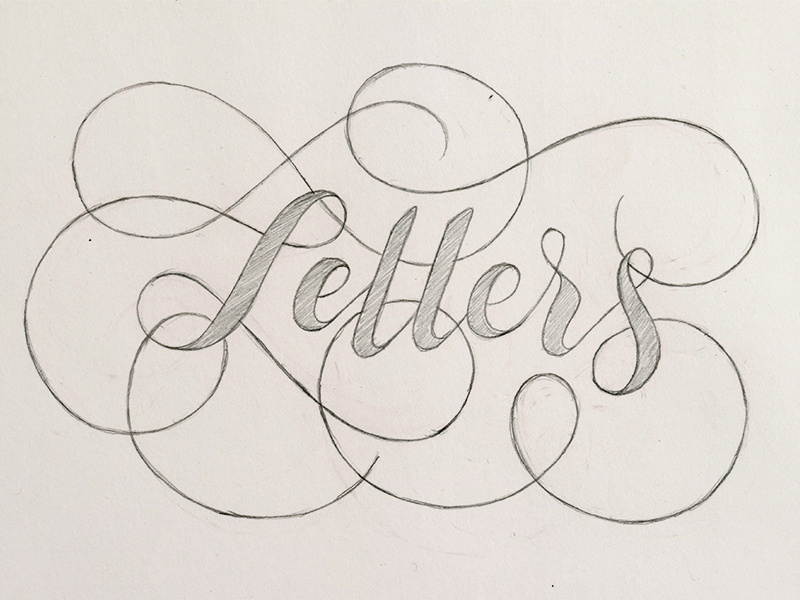 Letters by Brooke Holland on Dribbble