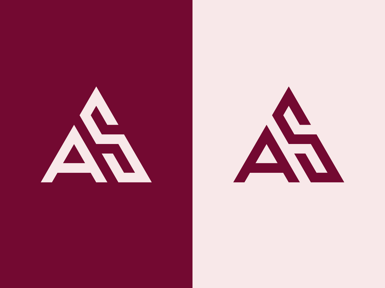 AS Logo by Creative Designer on Dribbble