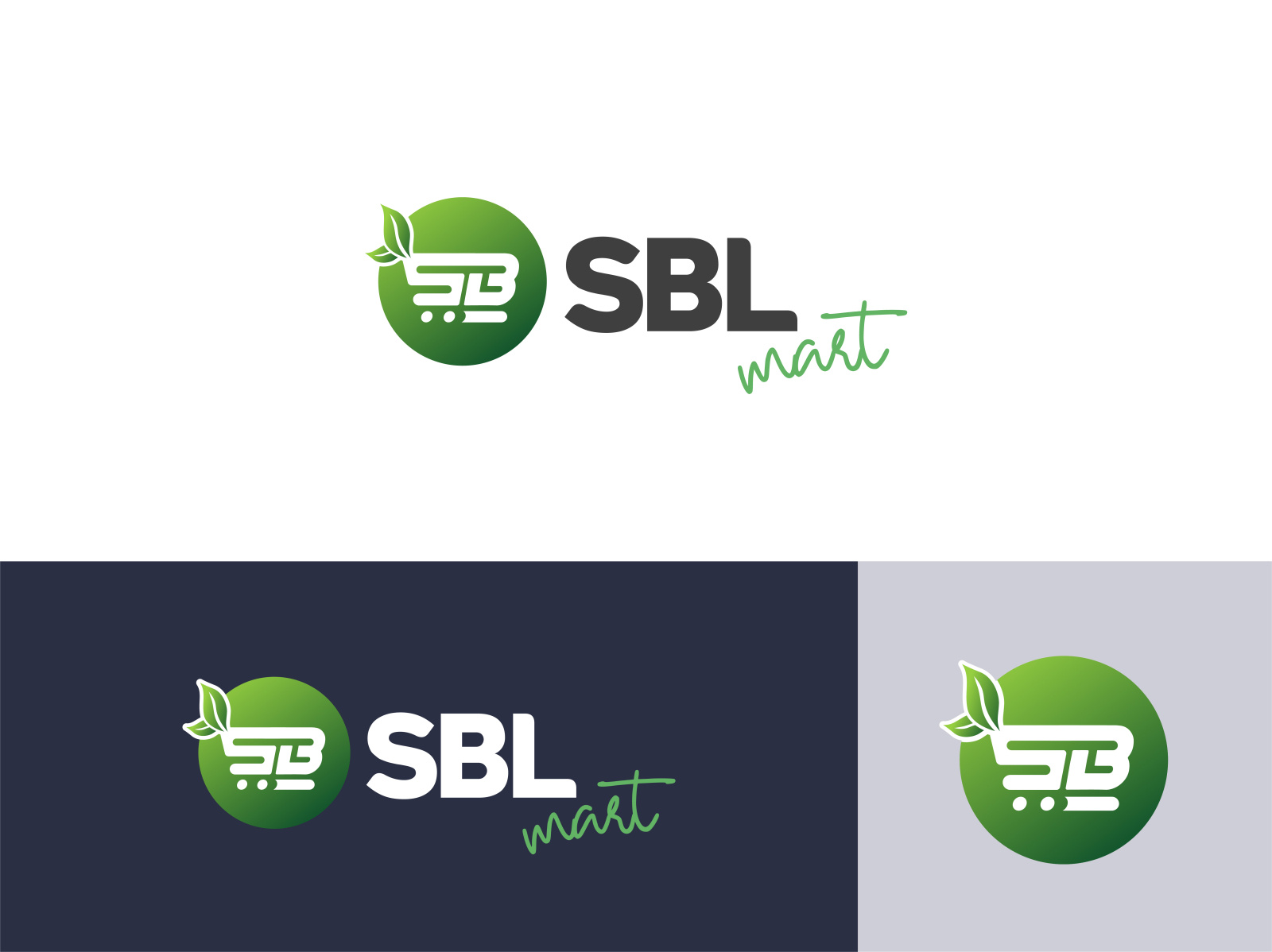 Logo design for SBL Mart by Nazmul Shohag on Dribbble