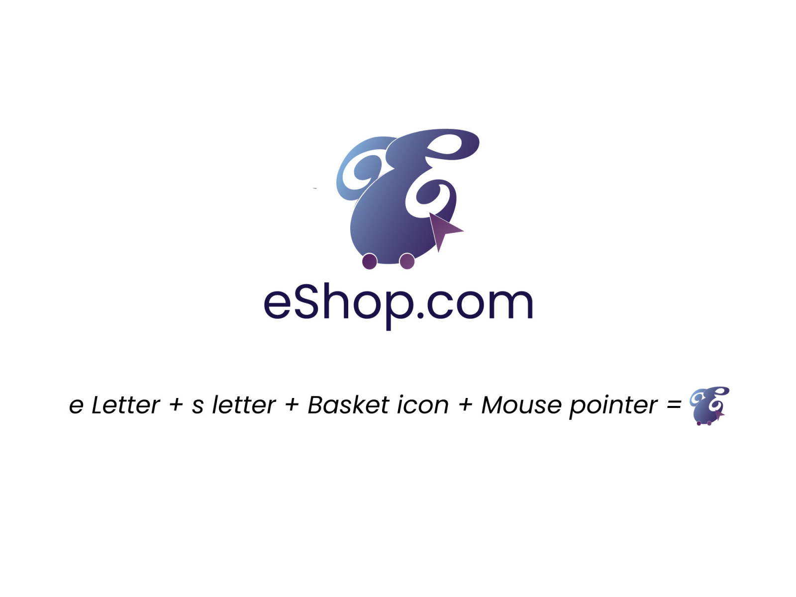 eShop Logo by Sharmin2006 on Dribbble