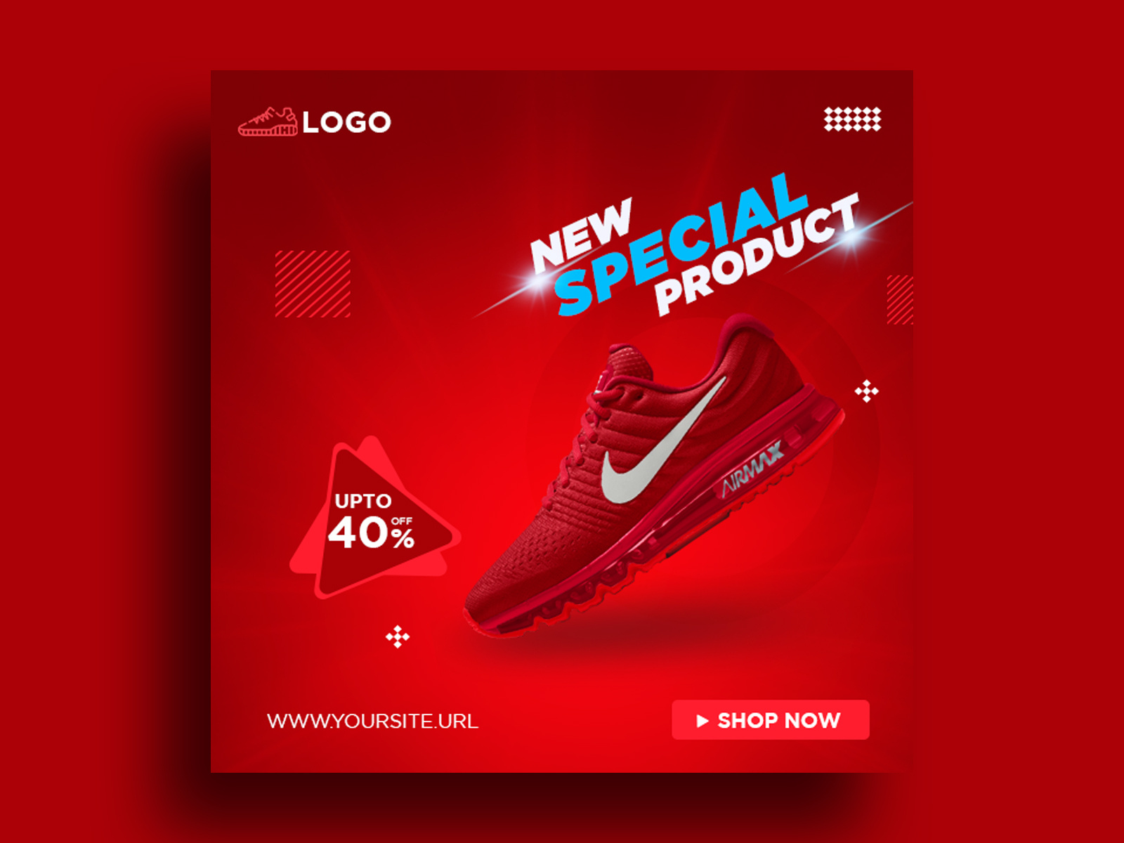 Shoes Banner Design by Ridoy on Dribbble