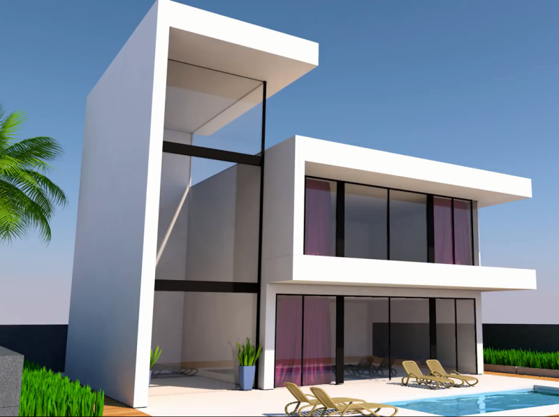 3D pool house by Harold Hanson Udokwere on Dribbble