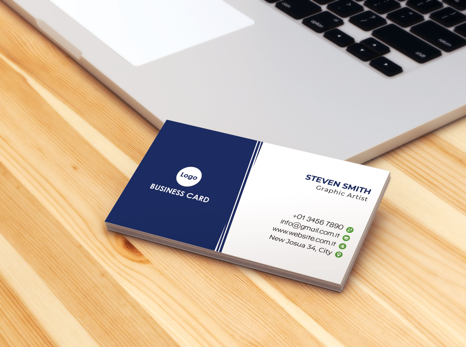 Single Side Business Cards by Ariful Islam on Dribbble