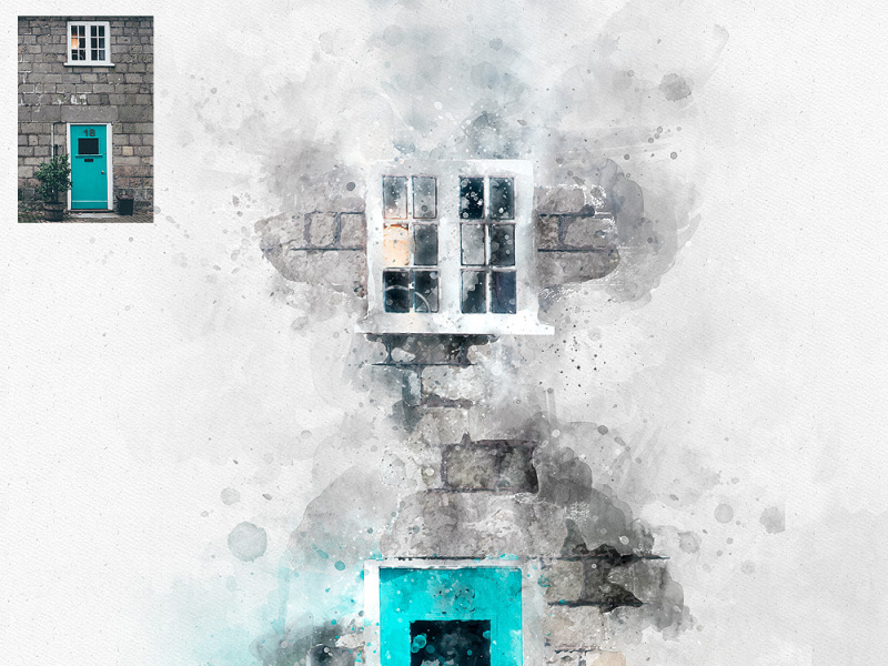 Watercolor Artist - Perfectum 2 - Photoshop Action by photoshop on Dribbble