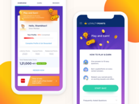 Reward Program App - WIP by Rajesh - Dribbble