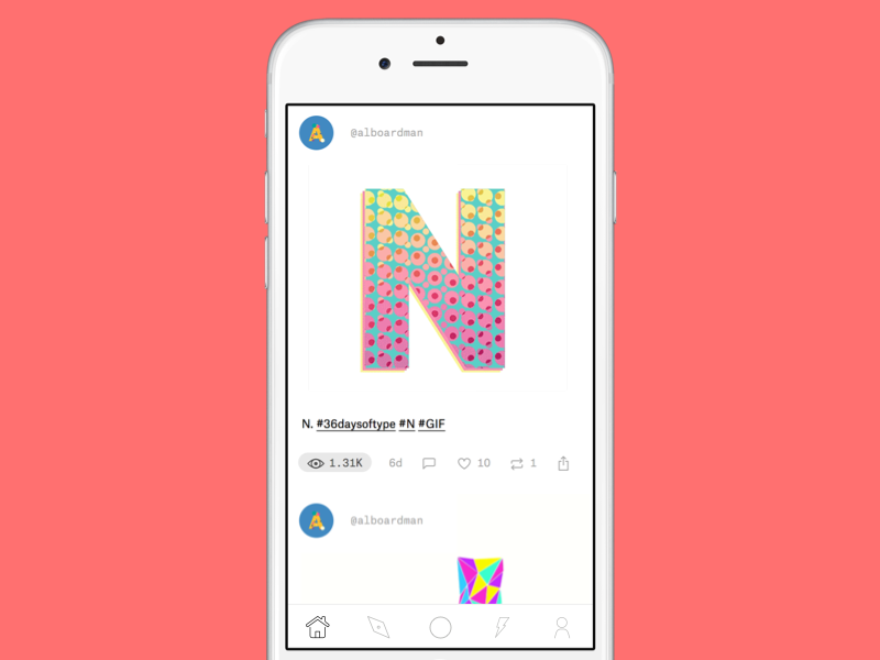 036 –– Ello iOS app redesign by Martin Rariga on Dribbble