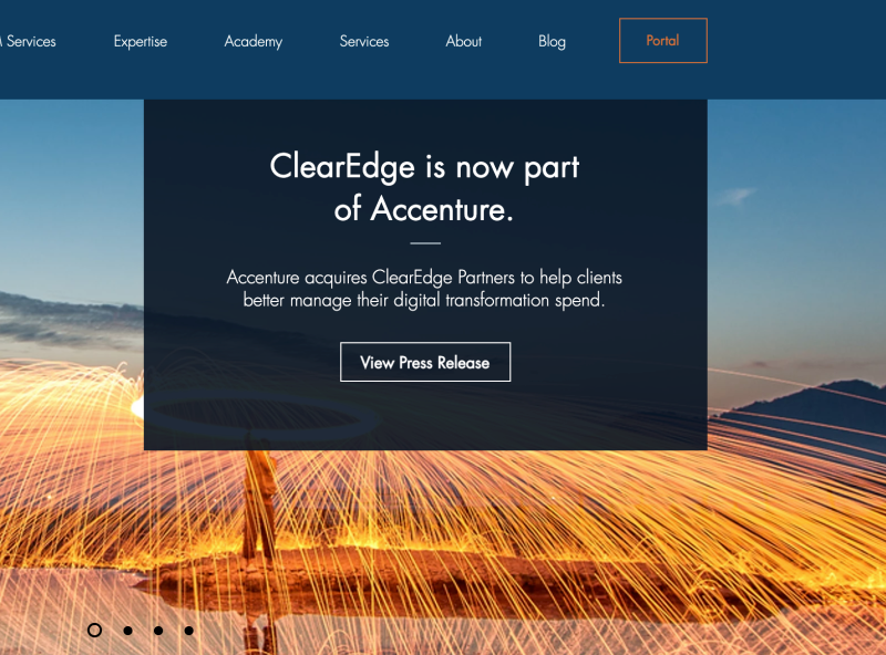 Website Refresh - ClearEdge Partners by Leah Klein on Dribbble
