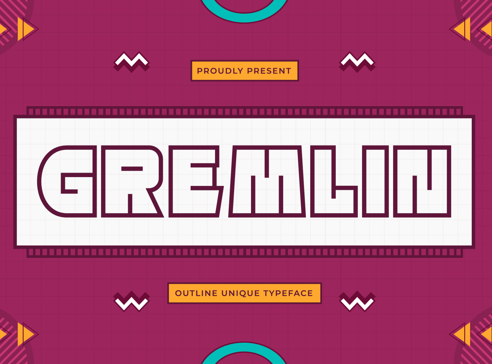 Gremlin - Outline Unique Typeface by TypeFactory Co on Dribbble