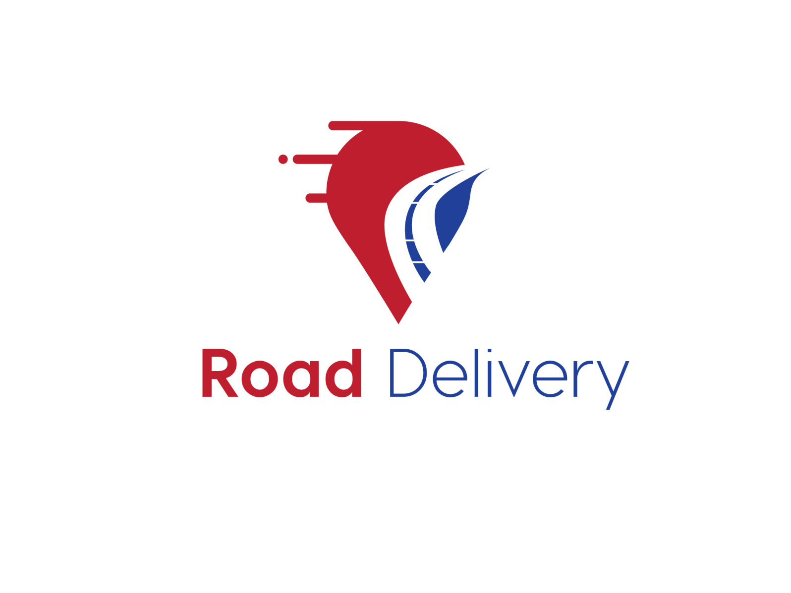 Road Delivery Logo by Rifki Ismail on Dribbble