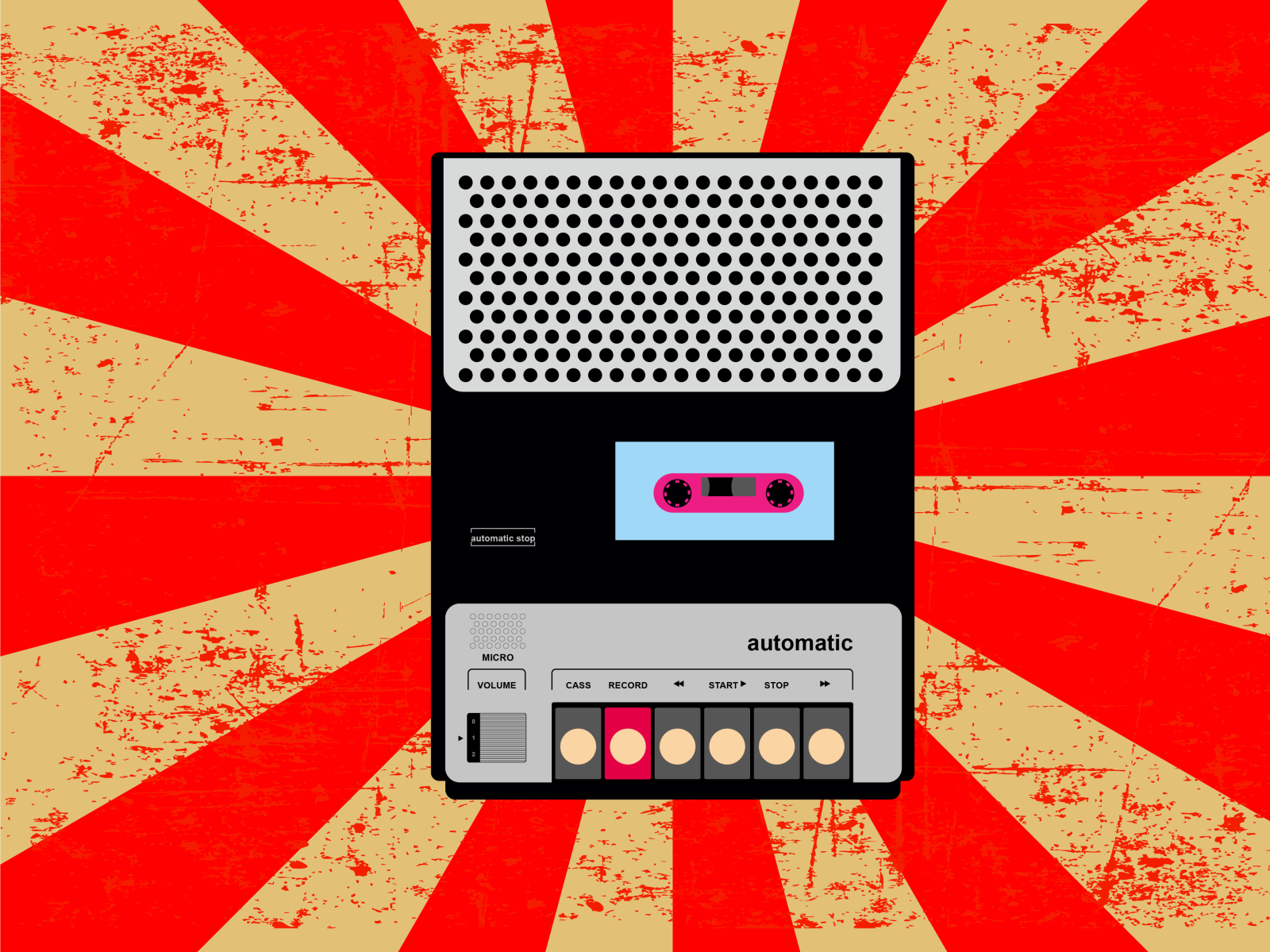 Cassette Player by Koray BAKIR on Dribbble