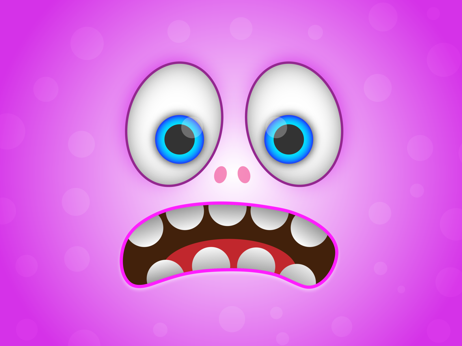 Monster Face by Koray BAKIR on Dribbble