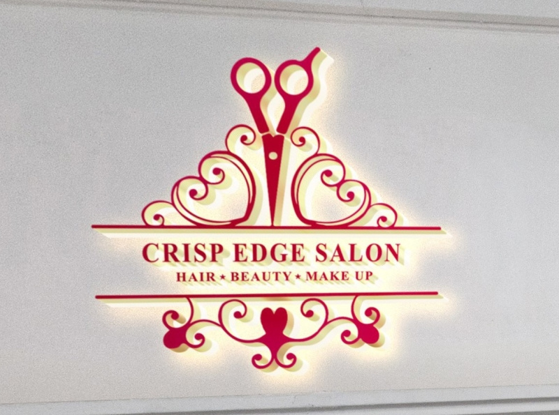 Crisp Edge Salon by Amandeep on Dribbble