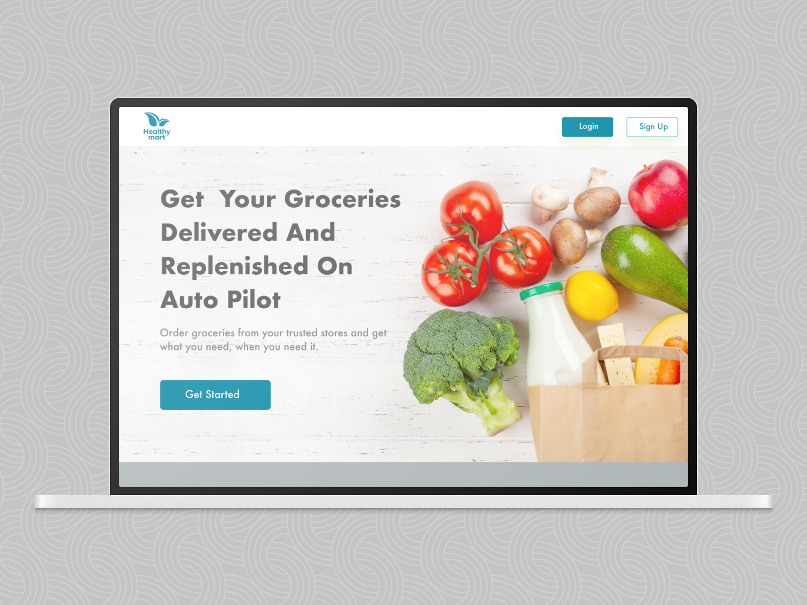 Healthy Mart by Ifrah Jamal on Dribbble