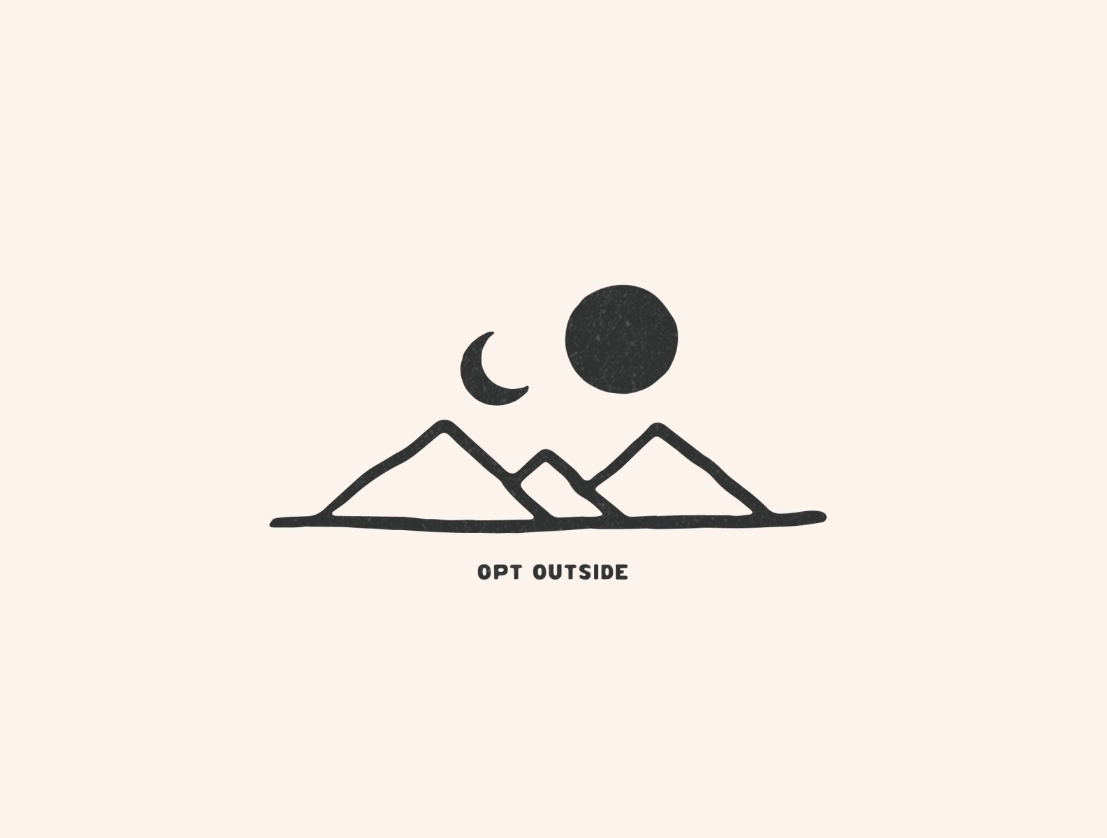 Opt Outside by Kinsey H. Designs on Dribbble